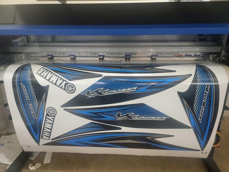 YAMAHA WAVERUNNER VX Cruiser 2014 Graphics / Decal / Sticker Kit Blk ...
