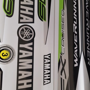 YAMAHA WAVERUNNER FX Cruiser Svho 2019 Graphics / Decal / Sticker Kit ...