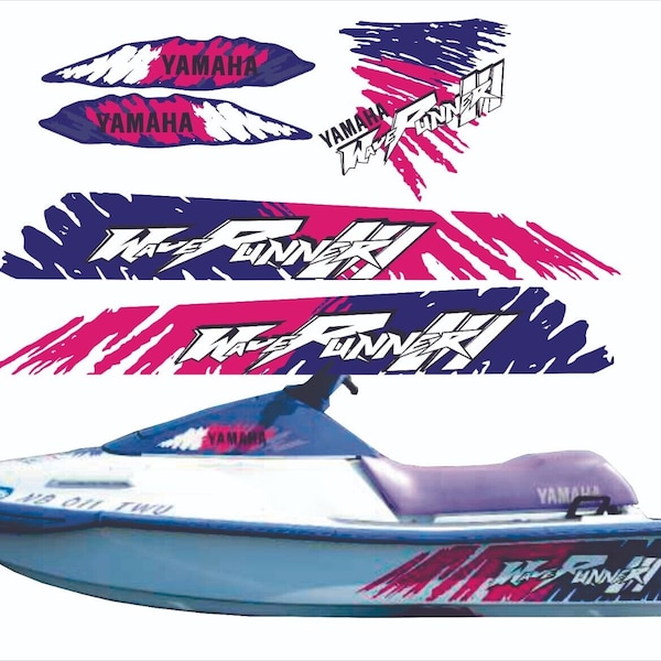 Yamaha Waverunner Decal - Etsy