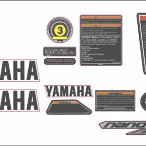 YAMAHA WAVERUNNER FX Cruiser 2010 Graphics / Decal / Sticker Kit - Etsy