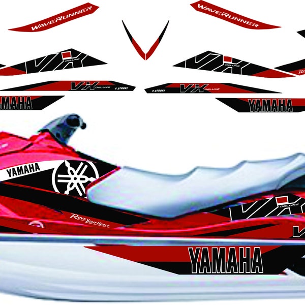 Yamaha Waverunner Decals - Etsy