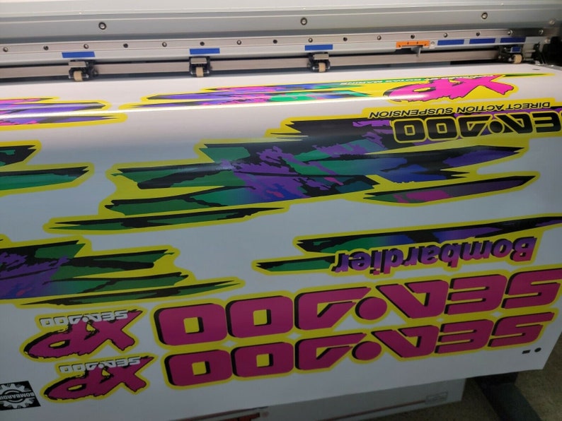 Seadoo XP 1997 1999 Graphics / Decal / Sticker Kit - Etsy