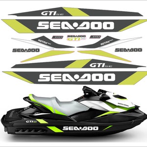 SEADOO GTI SE 2017 Graphics / Decal / Sticker Kit - Etsy