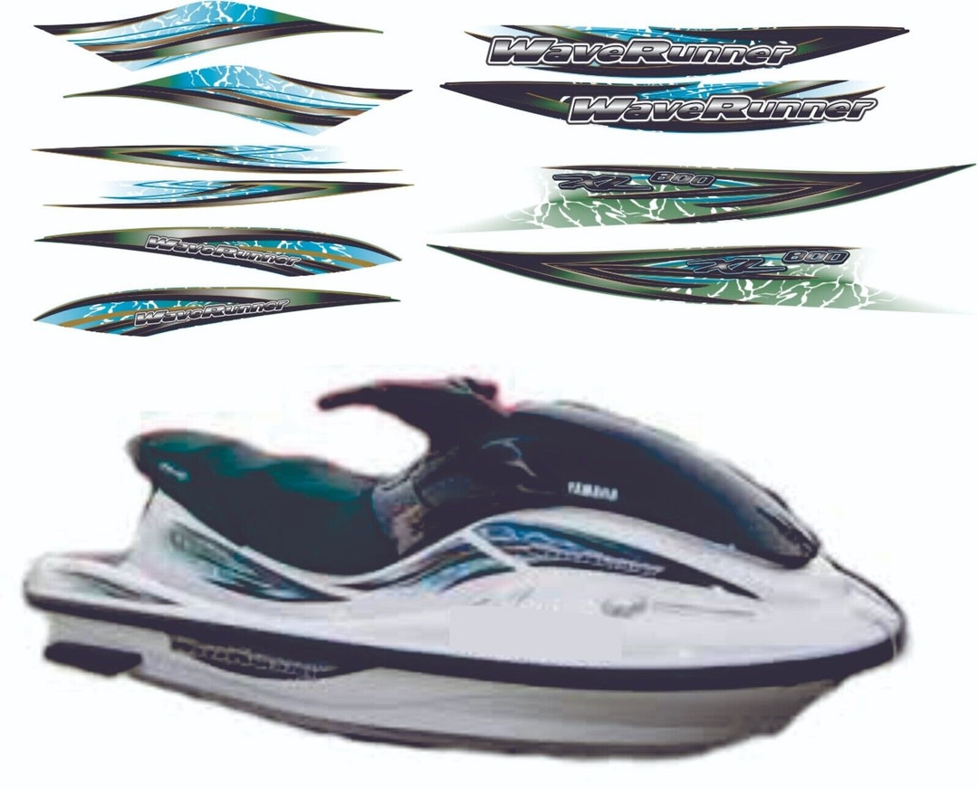 YAMAHA WAVERUNNER XL 800 2001 Graphics / Decal / Sticker Kit Custom ...