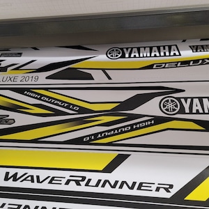 YAMAHA WAVERUNNER VX Deluxe 2019 Ho 1.0 Graphics / Decal / Sticker Kit ...