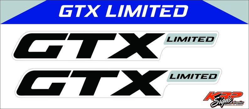SEADOO GTX 2020 Graphics / Decal / Sticker Kit Side Decals - Etsy