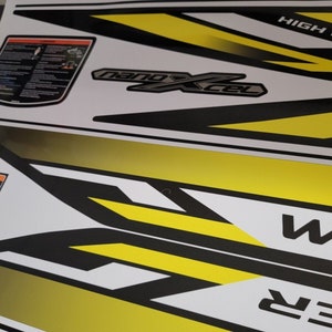 YAMAHA WAVERUNNER VX Deluxe 2019 Ho 1.0 Graphics / Decal / Sticker Kit ...