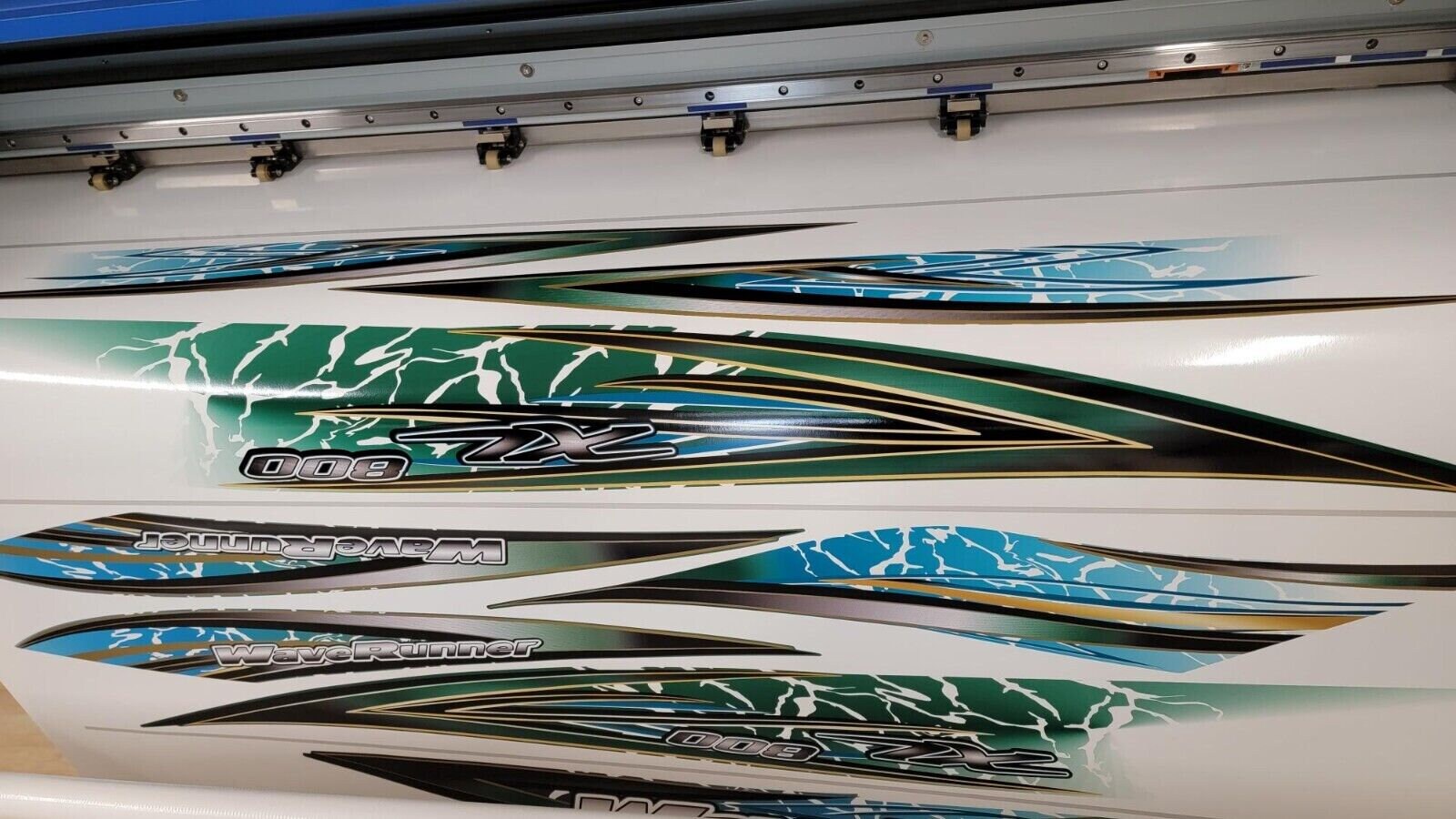 YAMAHA WAVERUNNER XL 800 2001 Graphics / Decal / Sticker Kit Custom ...