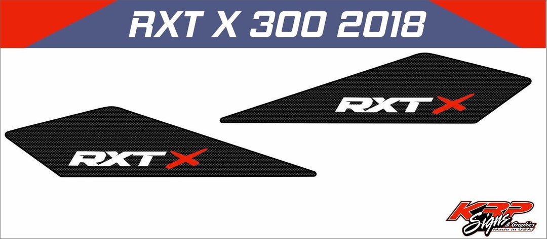 SEADOO RXT X 300 2018 - 2021 Graphics / Decal / Sticker Kit Oem Style ...