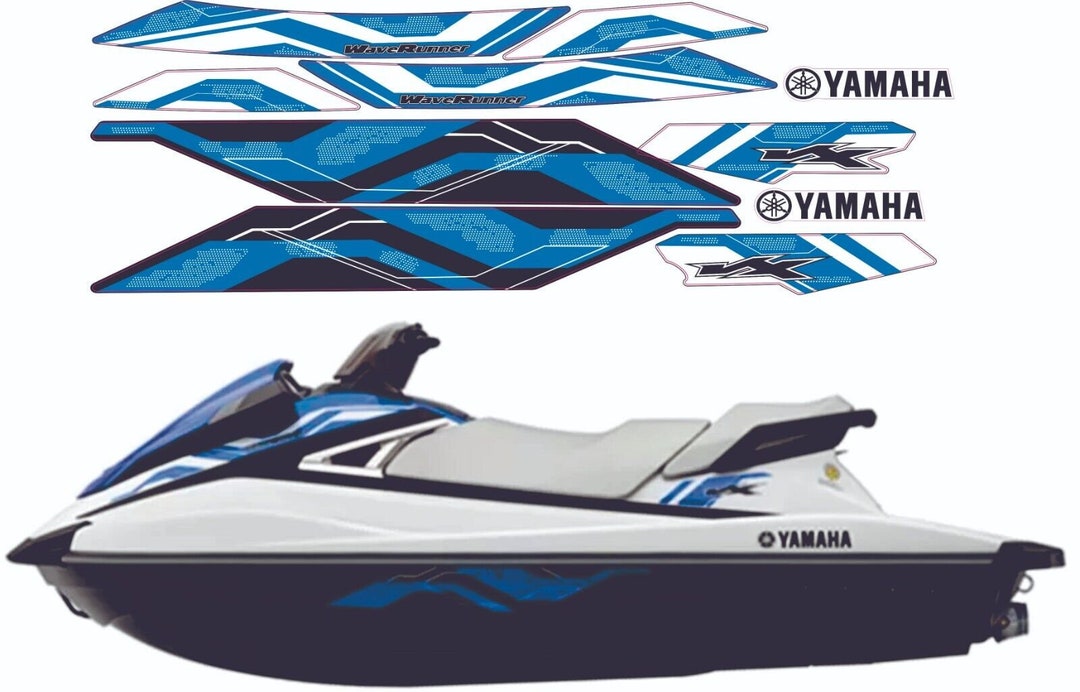 YAMAHA WAVERUNNER VX 2015 Graphics / Decal / Sticker Kit Custom - Etsy