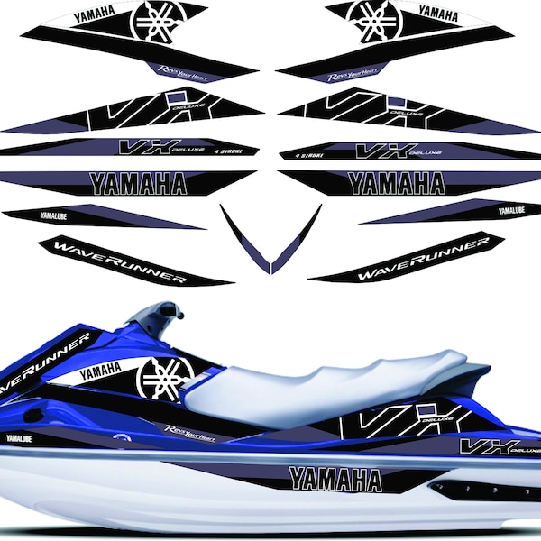 Yamaha Waverunner Decals - Etsy