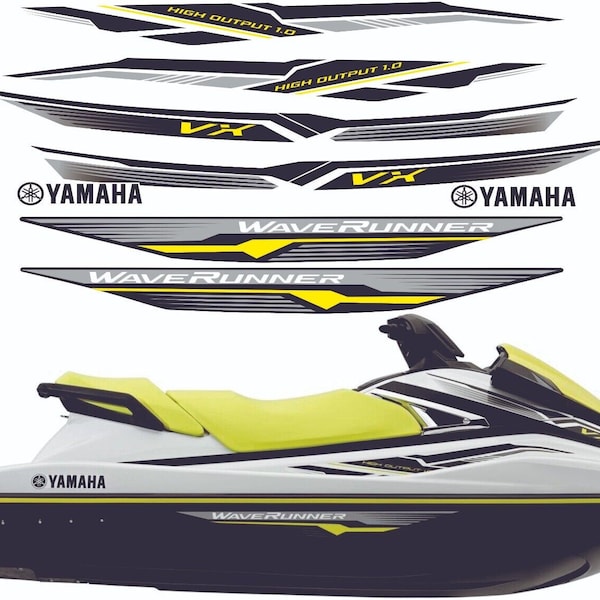 Yamaha Waverunner Sticker - Etsy