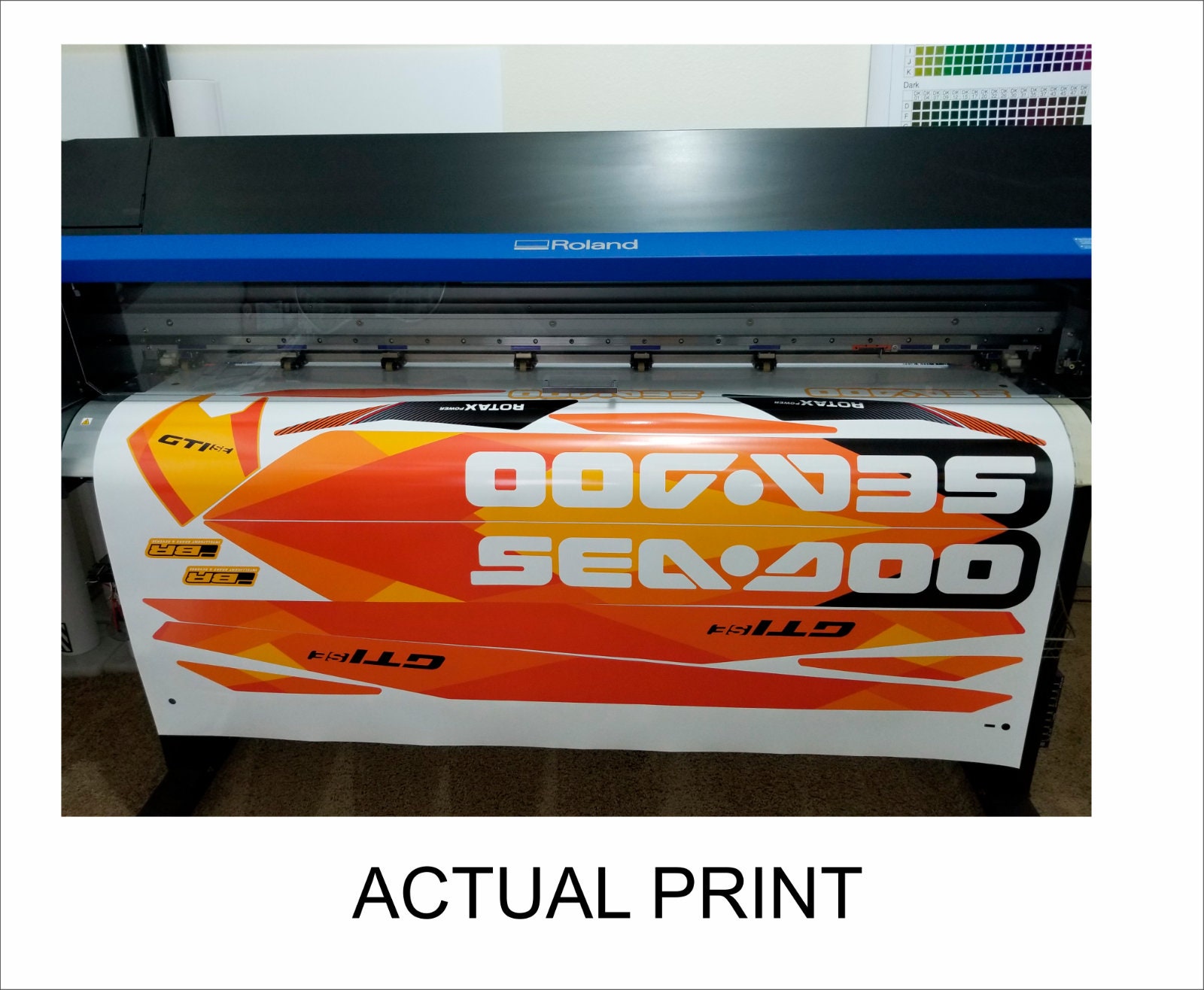 Seadoo GTI 155 SE 2018 Graphics / Decal / Sticker Kit - Etsy