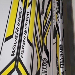 YAMAHA WAVERUNNER VX Deluxe 2019 Ho 1.0 Graphics / Decal / Sticker Kit ...