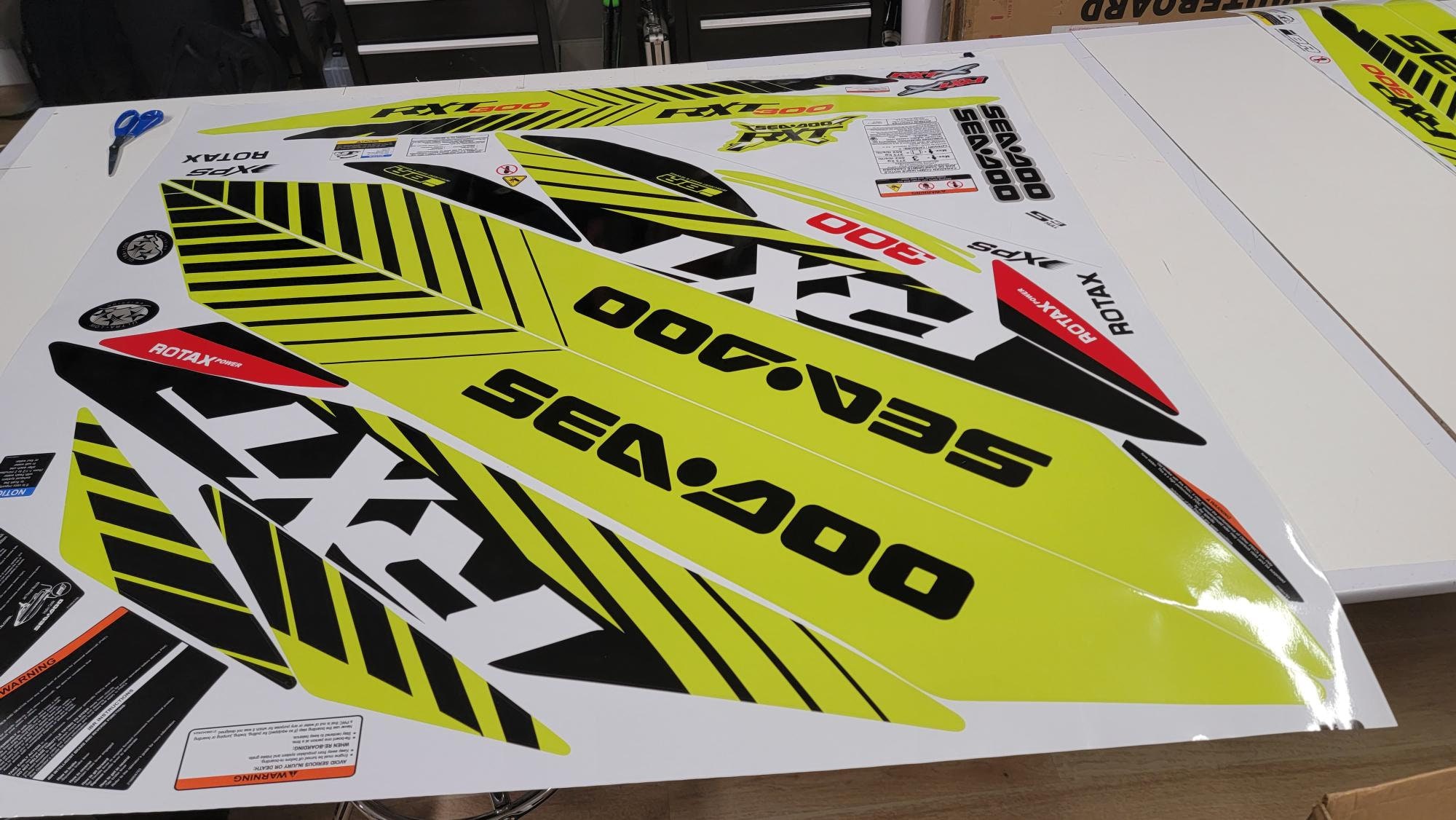 Seadoo RXT X 300 2016 Graphics / Decal / Sticker Kit - Etsy