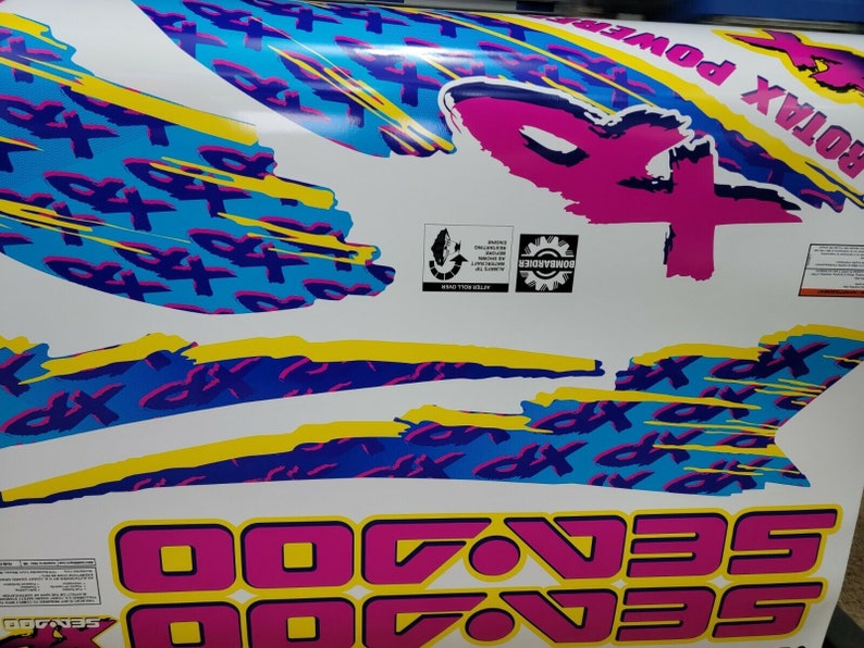 Seadoo XP 1995 Graphics / Decal / Sticker Kit - Etsy