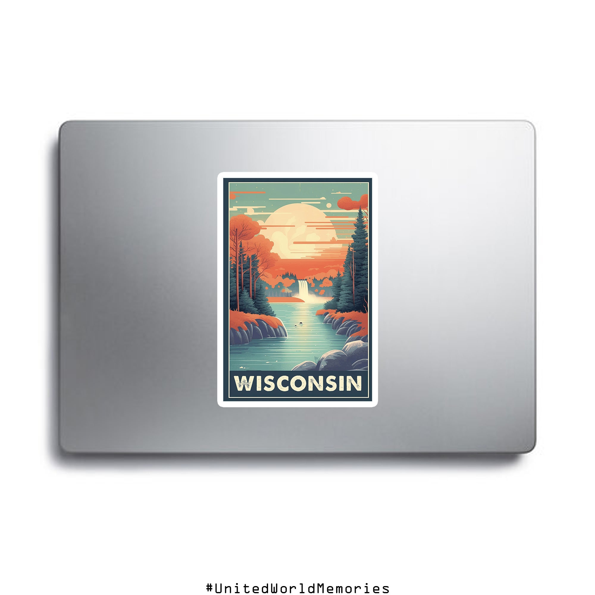 Wisconsin Travel Poster, Wisconsin Poster, Wisconsin Vintage Poster ...