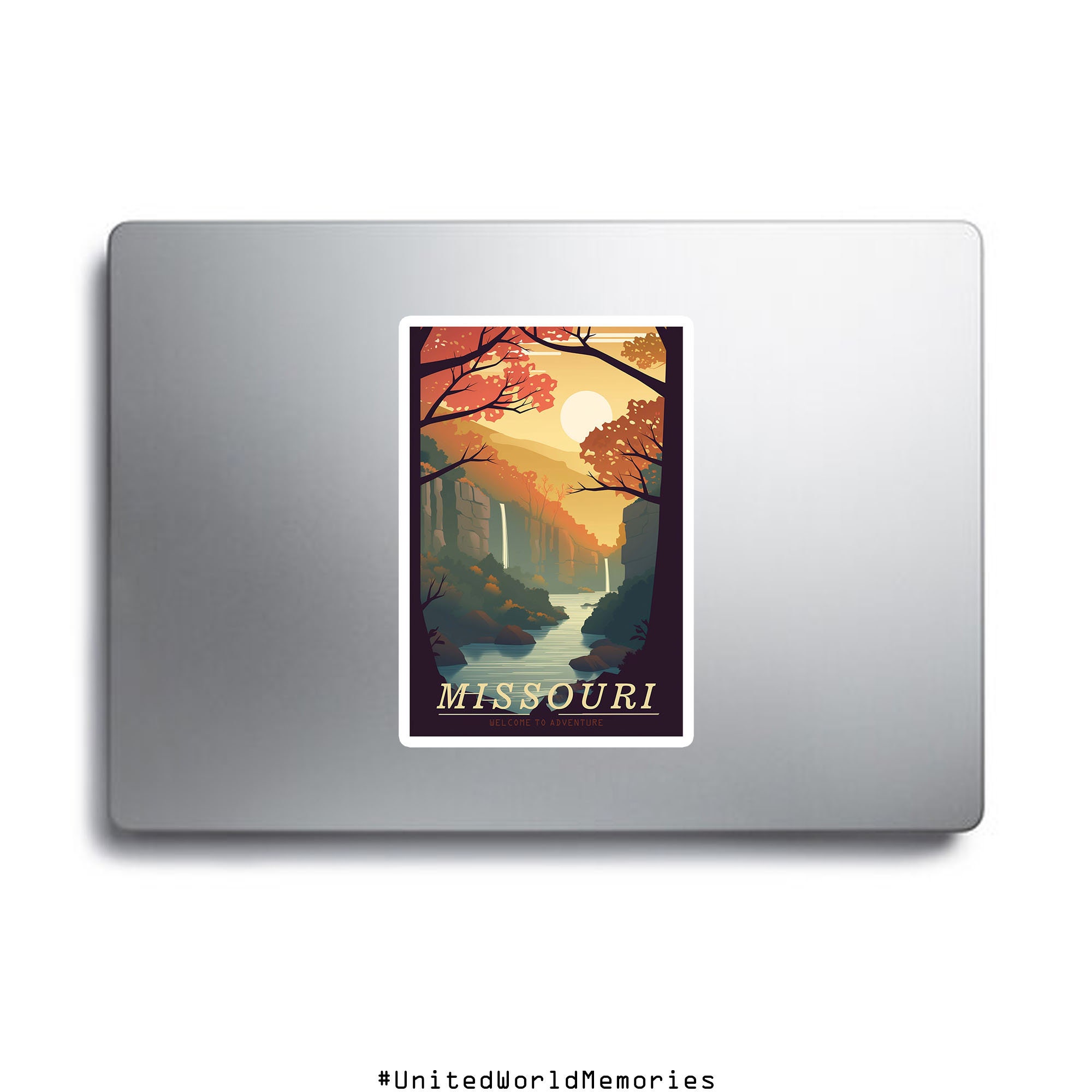 Missouri Travel Poster, Welcome to Missouri Poster, Missouri Vintage ...