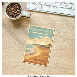 Prince Edward Island Poster, Cavendish Beach Poster, Canada Poster ...