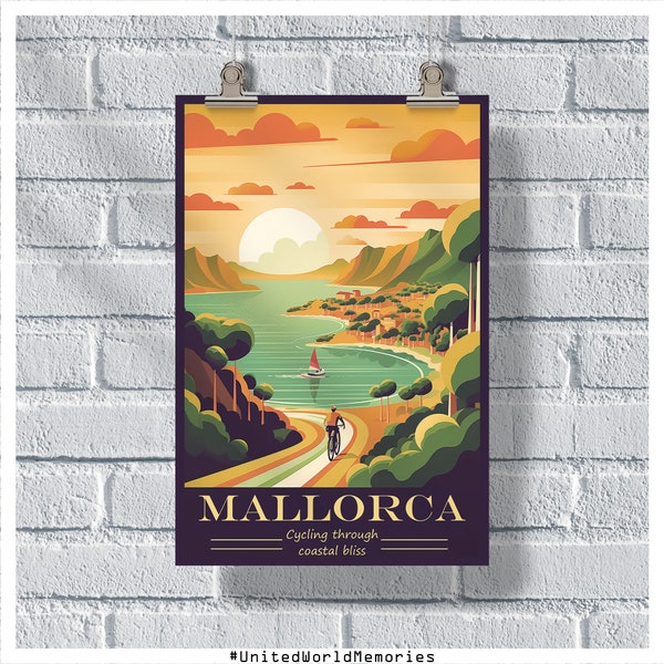 Mallorca Poster - Etsy
