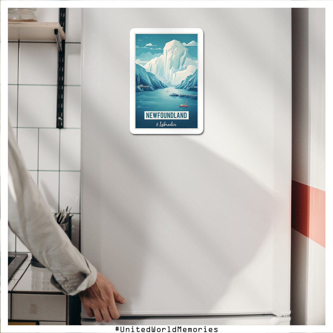 Newfoundland and Labrador Poster, Newfoundland Iceberg Poster, NL Canda ...