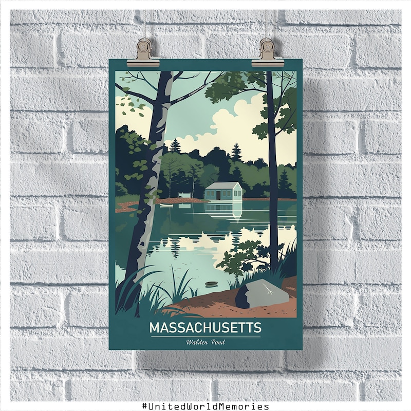 Walden Pond - Etsy