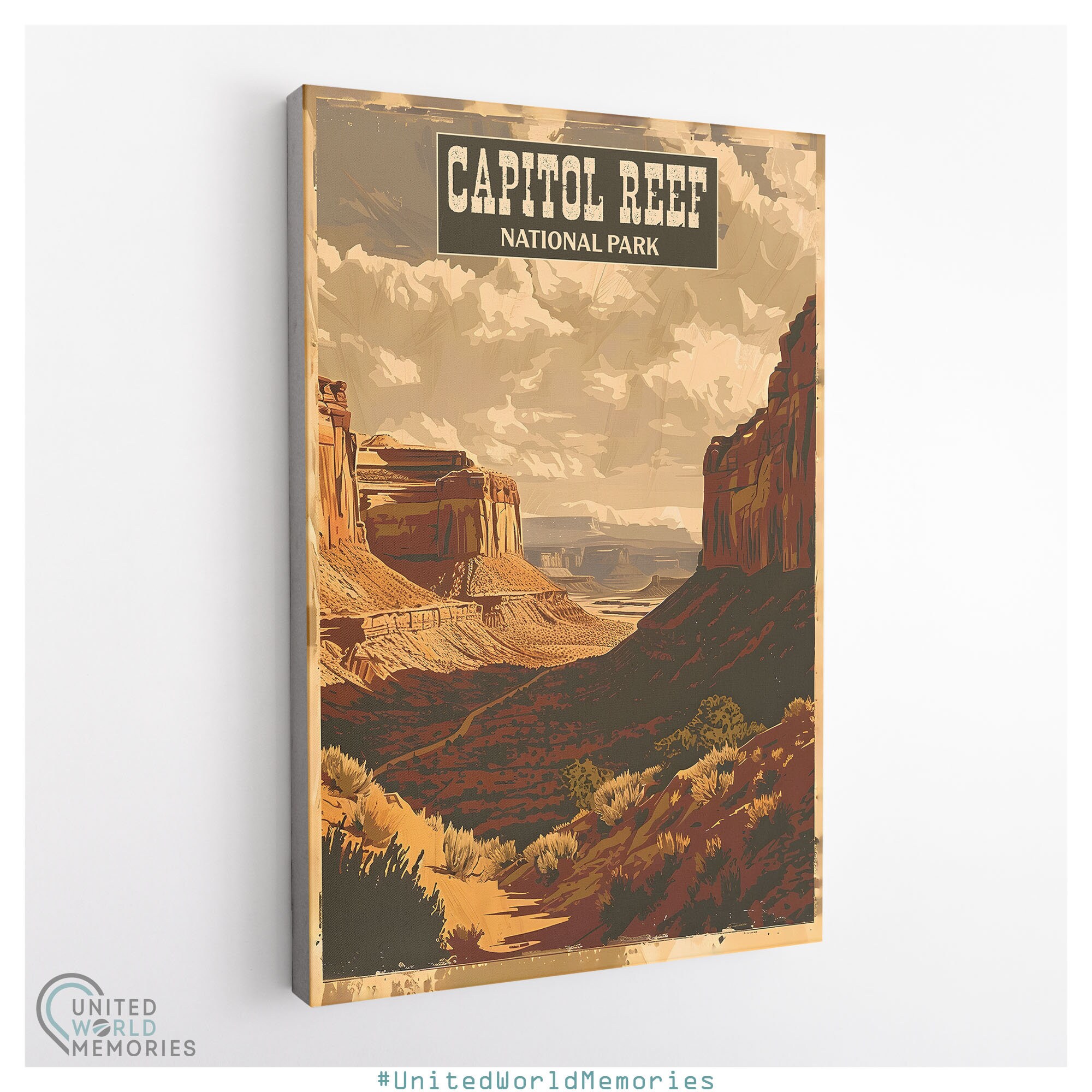 Capitol Reef National Park Timeless Beauty Poster, Capitol Reef ...