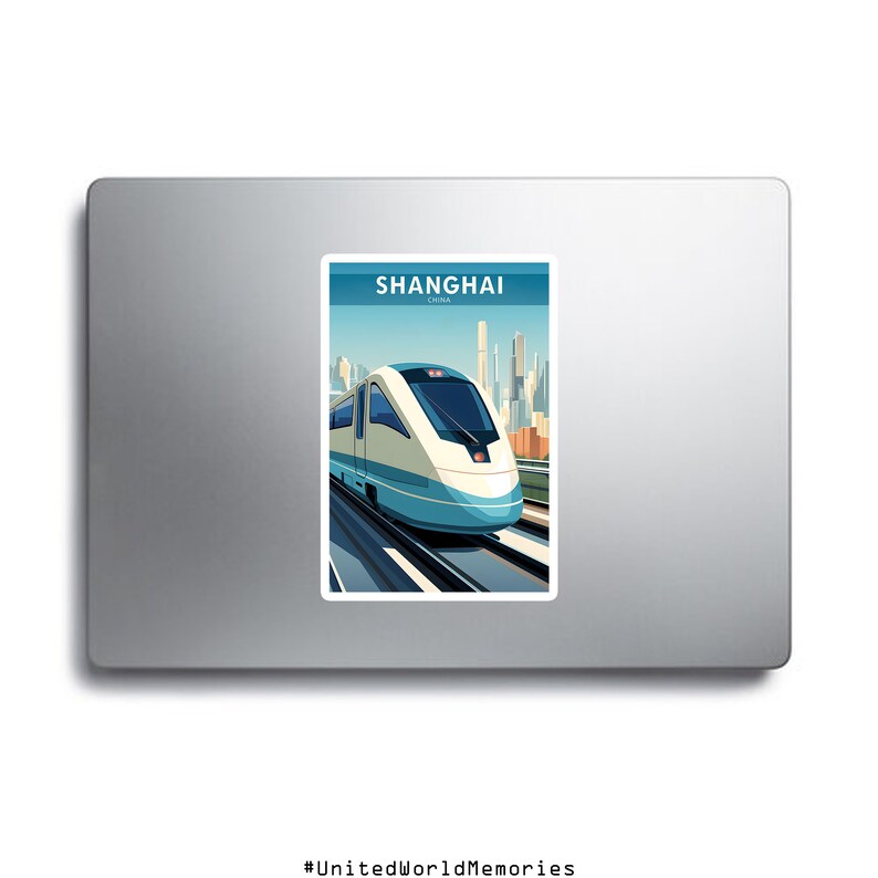 Shanghai Maglev Train Poster, Shanghai Travel Poster, China Poster ...
