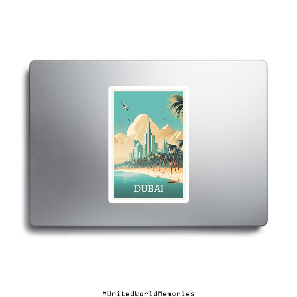 Dubai Palm Jumeirah Poster, Dubai Travel Poster, UAE Poster, Dubai ...
