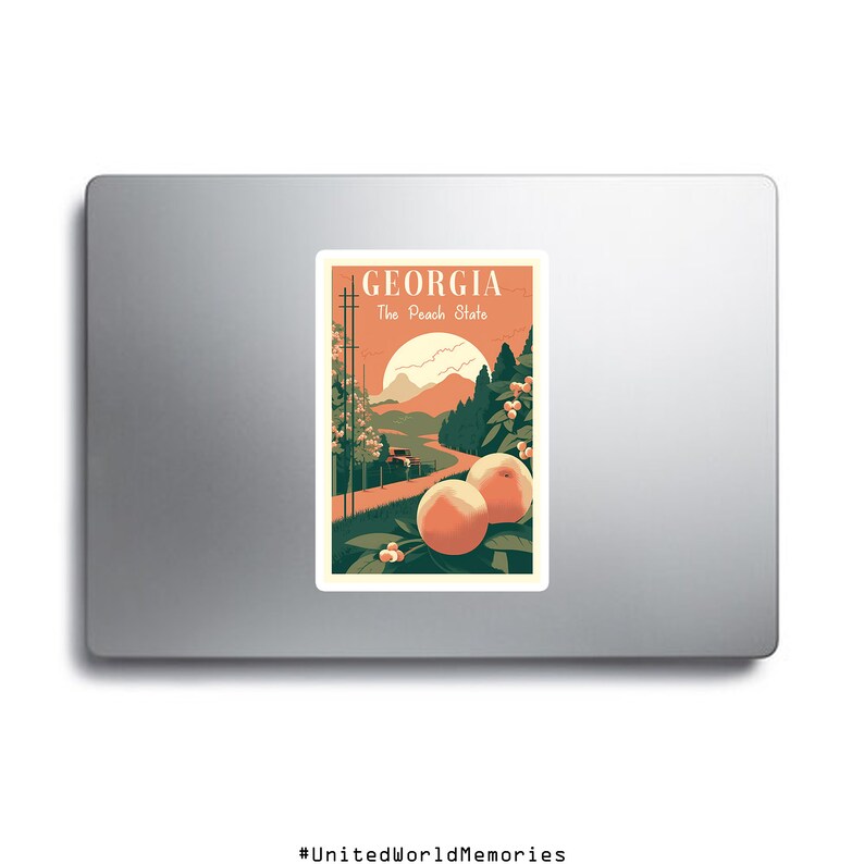 Georgia Travel Poster, Georgia Poster, Georgia Vintage Poster, Georgia ...