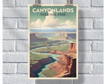 Canyonlands National Park Poster - Etsy