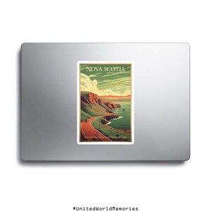 Nova Scotia Travel Poster, Cabot Trail Poster, Canada Poster, Nova ...