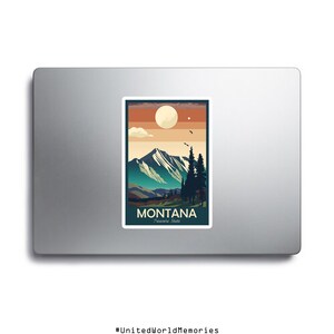 Montana Travel Poster, Treasure State Poster, Montana Vintage Poster ...