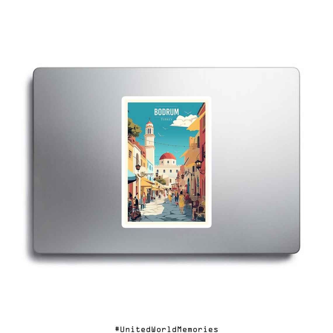 Bodrum Travel Poster, Bodrum Bazaar Poster, Turkey Poster, Bodrum Wall ...