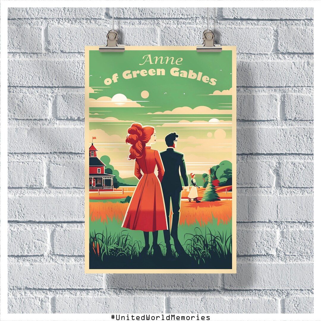 Anne of Green Gables Poster, Prince Edward Island Poster, Canada Poster ...
