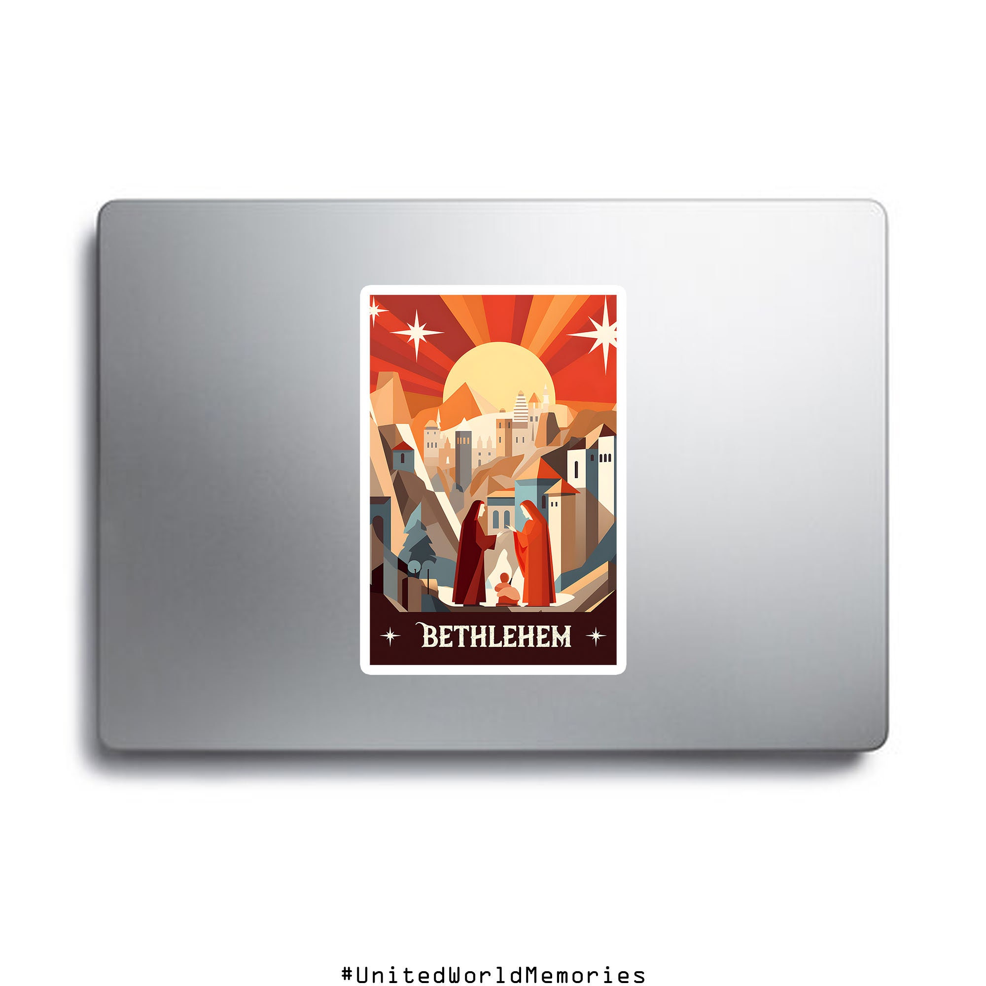 Bethlehem Poster, Nativity Scene Poster, Bethlehem Travel Poster ...