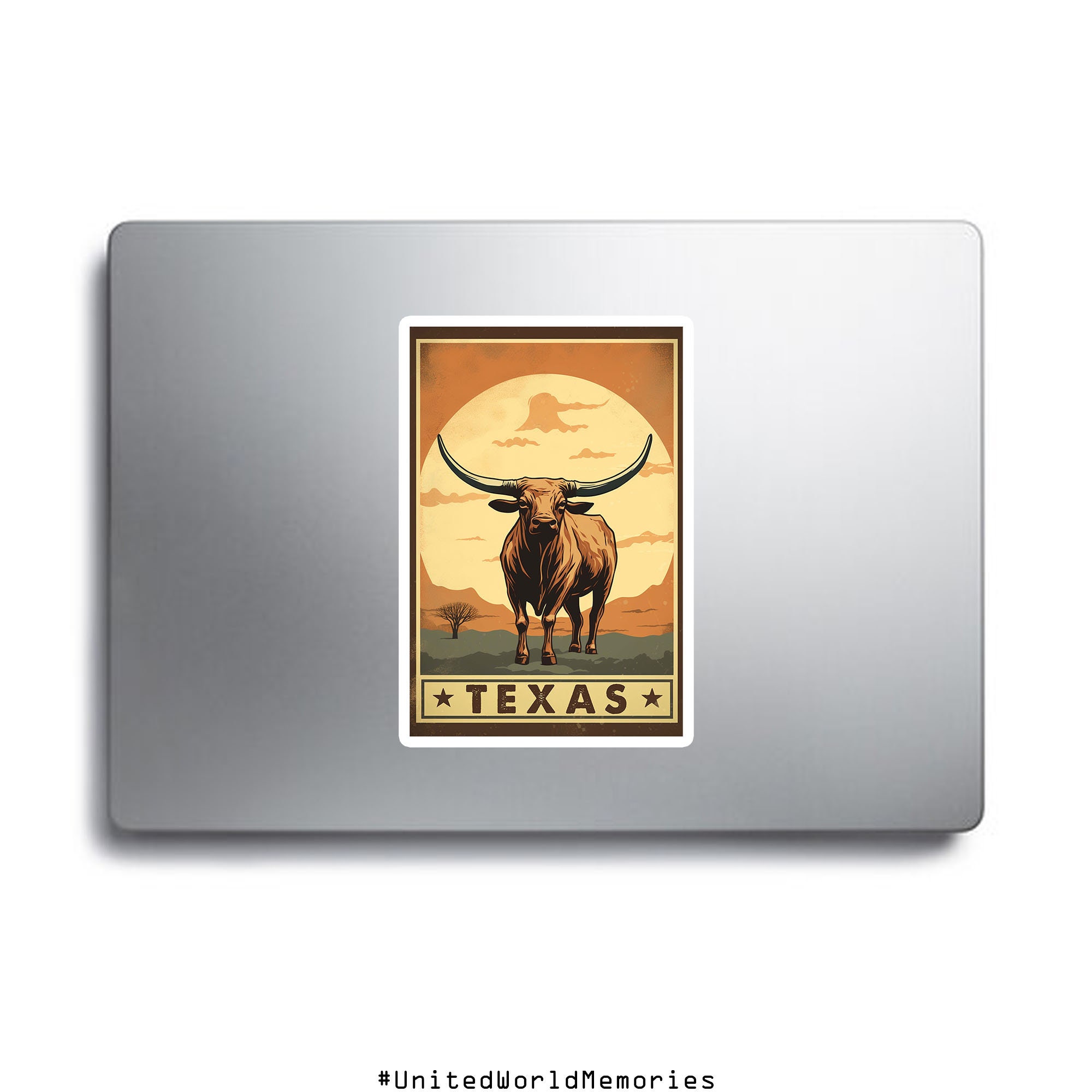 Texas Travel Poster, Texas Longhorn Poster, Texas Vintage Poster, Wall ...