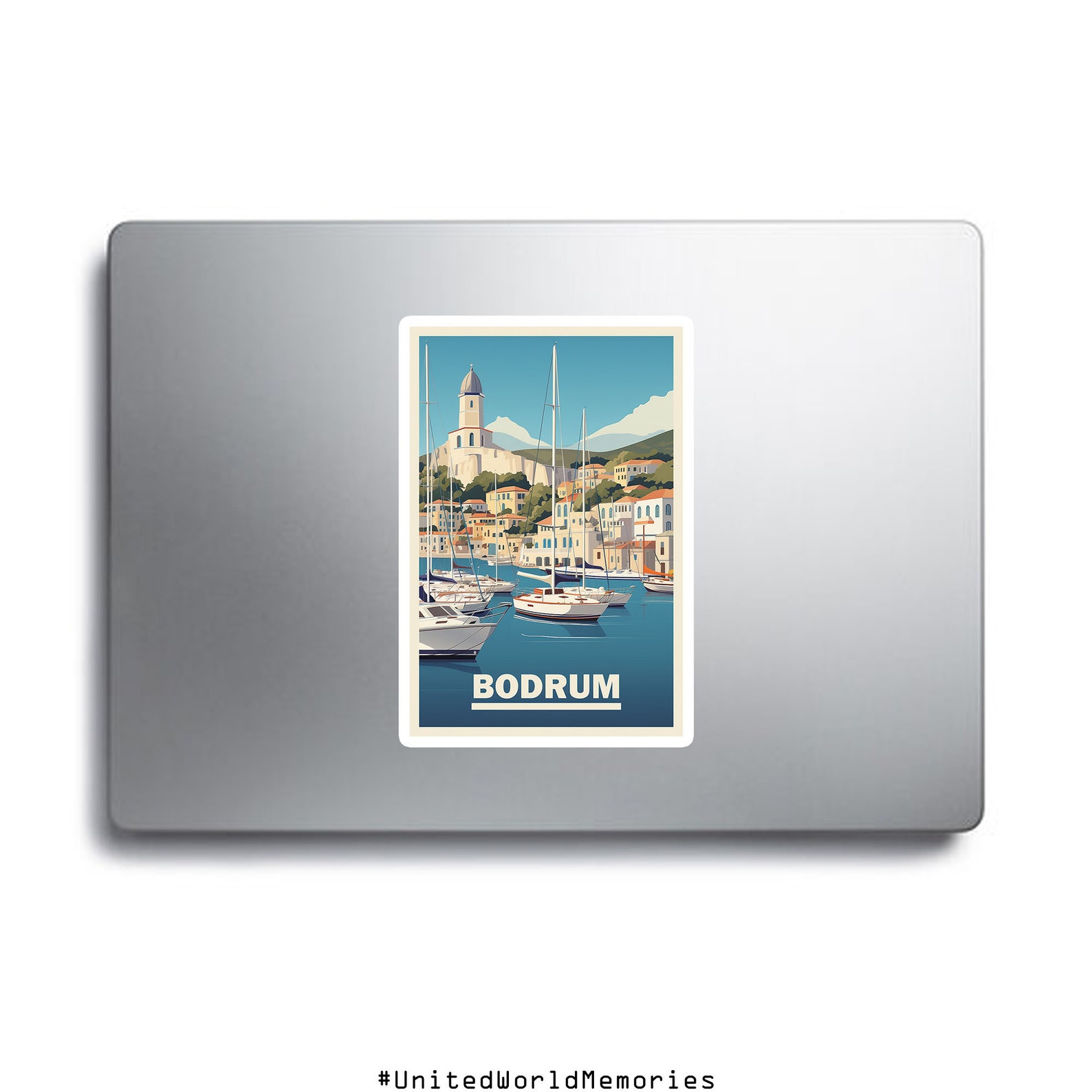 Bodrum Travel Poster, Bodrum Yalikavak Marina Poster, Turkey Poster ...