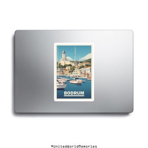 Bodrum Travel Poster, Bodrum Yalikavak Marina Poster, Turkey Poster ...