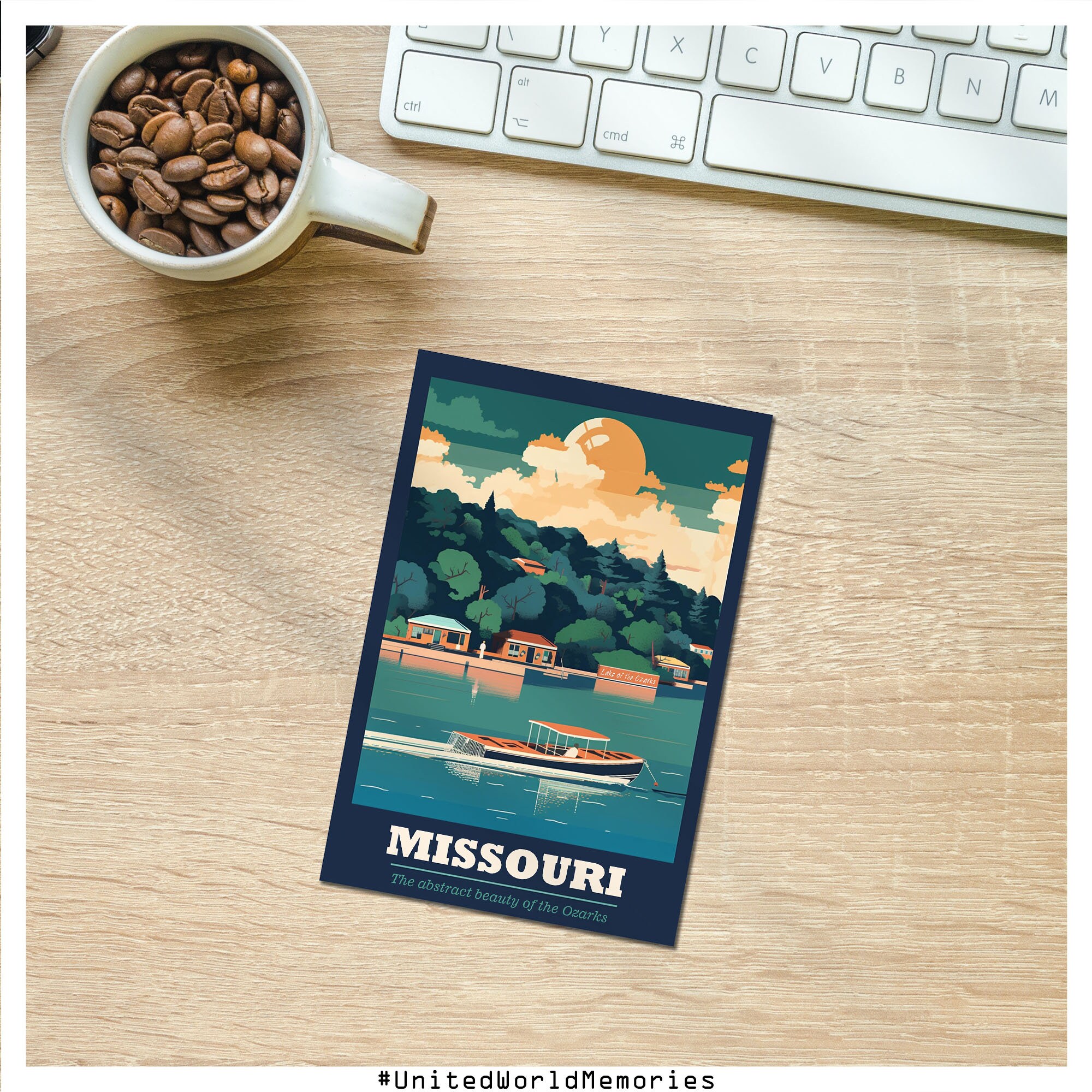 Missouri Travel Poster, Ozarks Poster, Missouri Vintage Poster, Wall ...