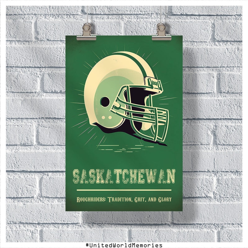 Saskatchewan Roughriders - Etsy Canada
