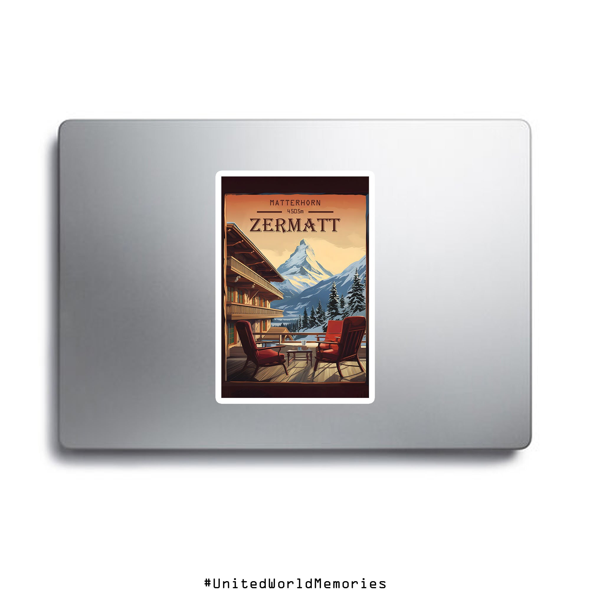 Zermatt Matterhorn Poster, Zermatt Wall Art, Zermatt Ski Resort Print ...