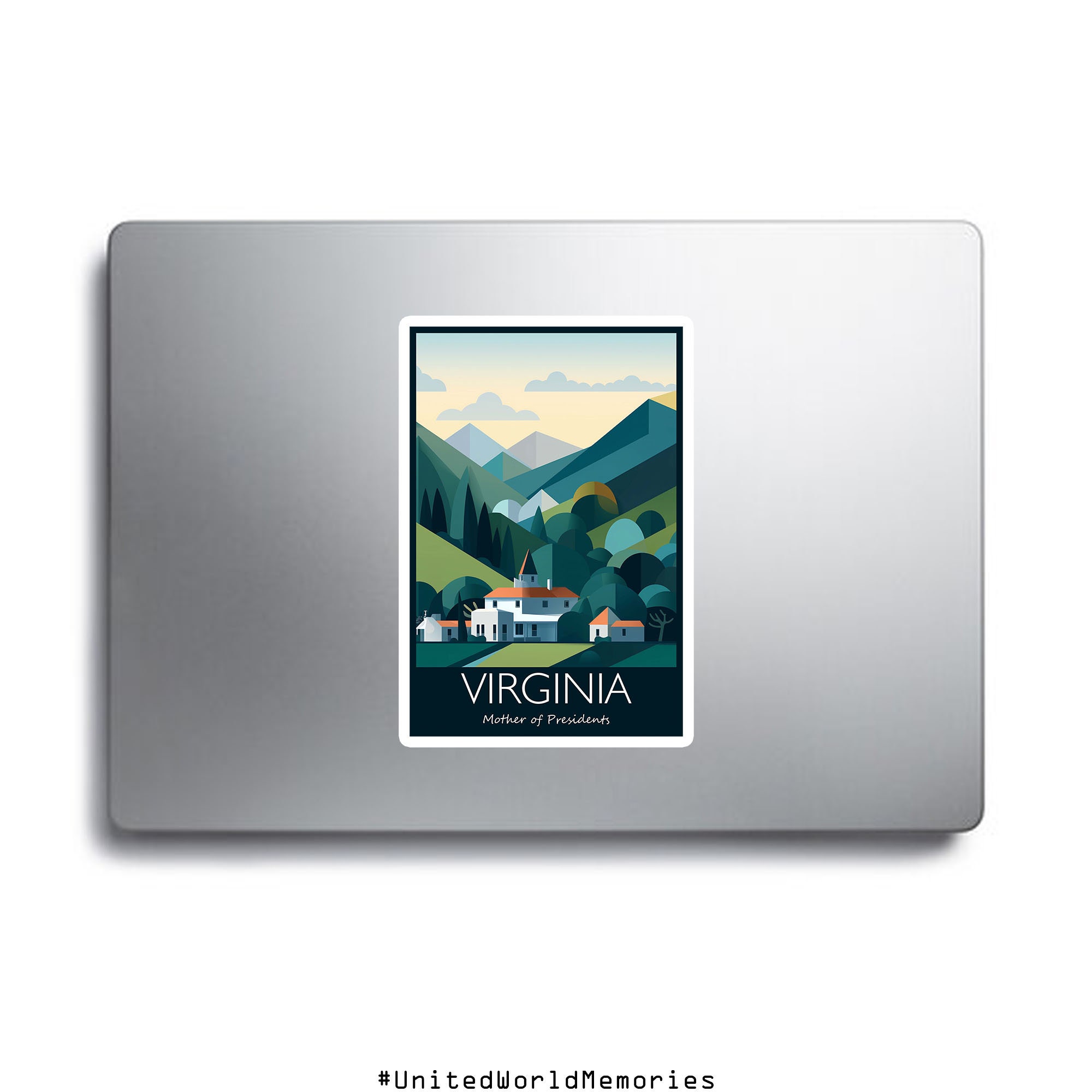 Virginia Travel Poster Mother of Presidents Poster Virginia - Etsy