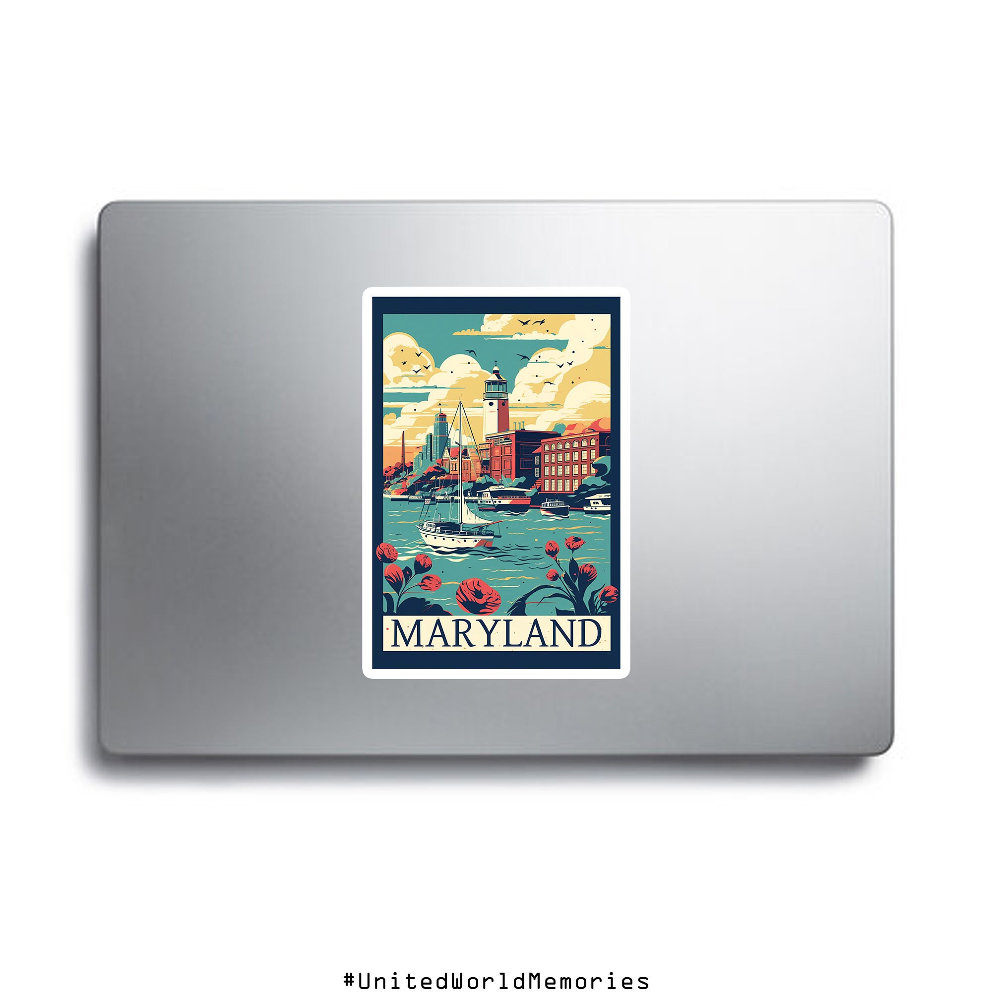 Maryland Poster, Maryland Travel Poster, Old Line State Poster ...
