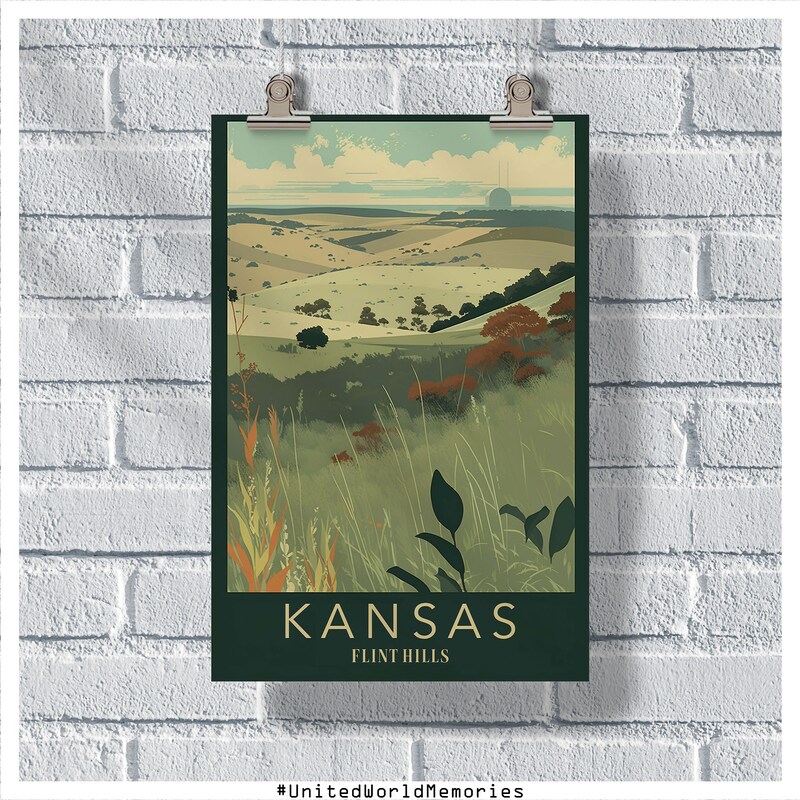 Kansas Art - Etsy
