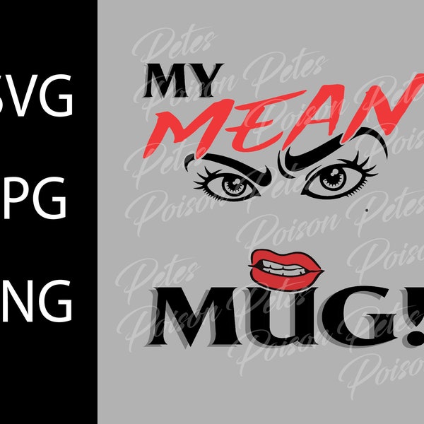 Mean Mug - Etsy
