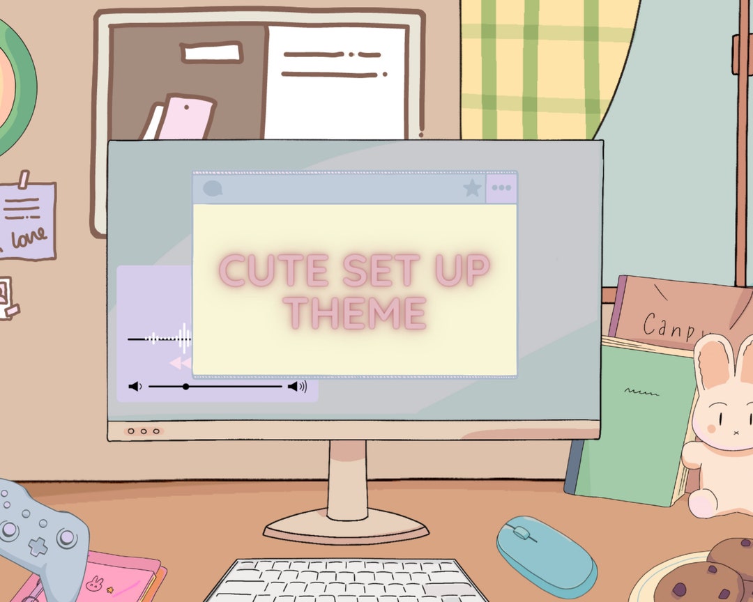 Cute Setup Animated Stream Overlay - Etsy