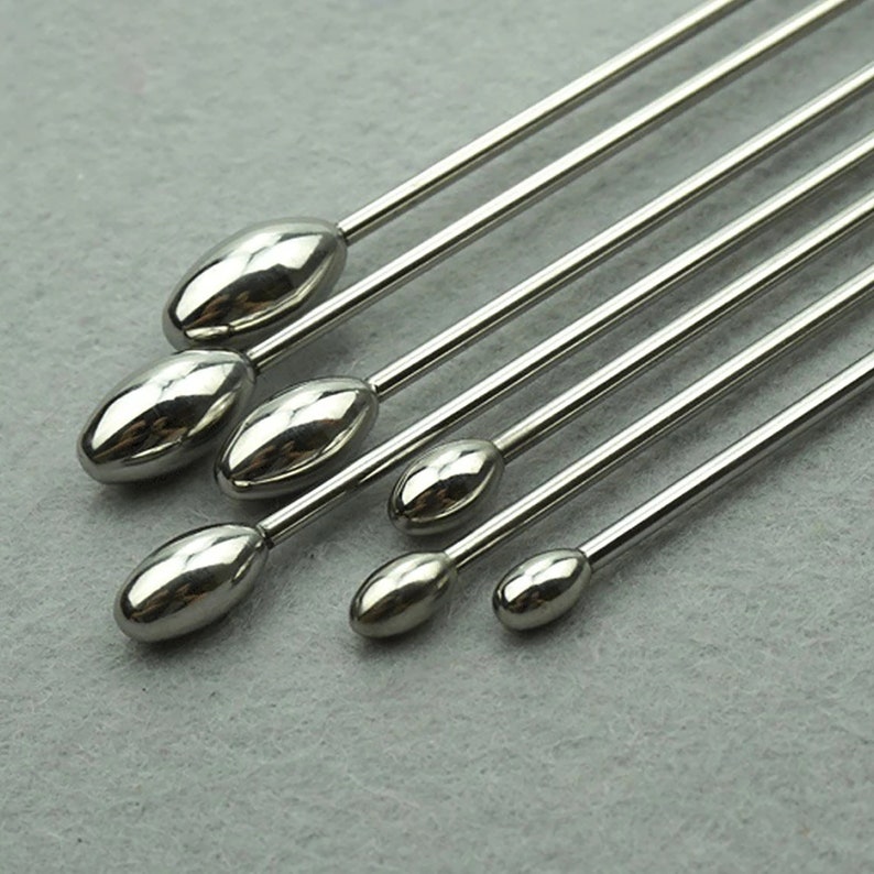 Steel Urethral Sounds of 7 Sizes,urethral Plugs,urethral Toy,penis ...