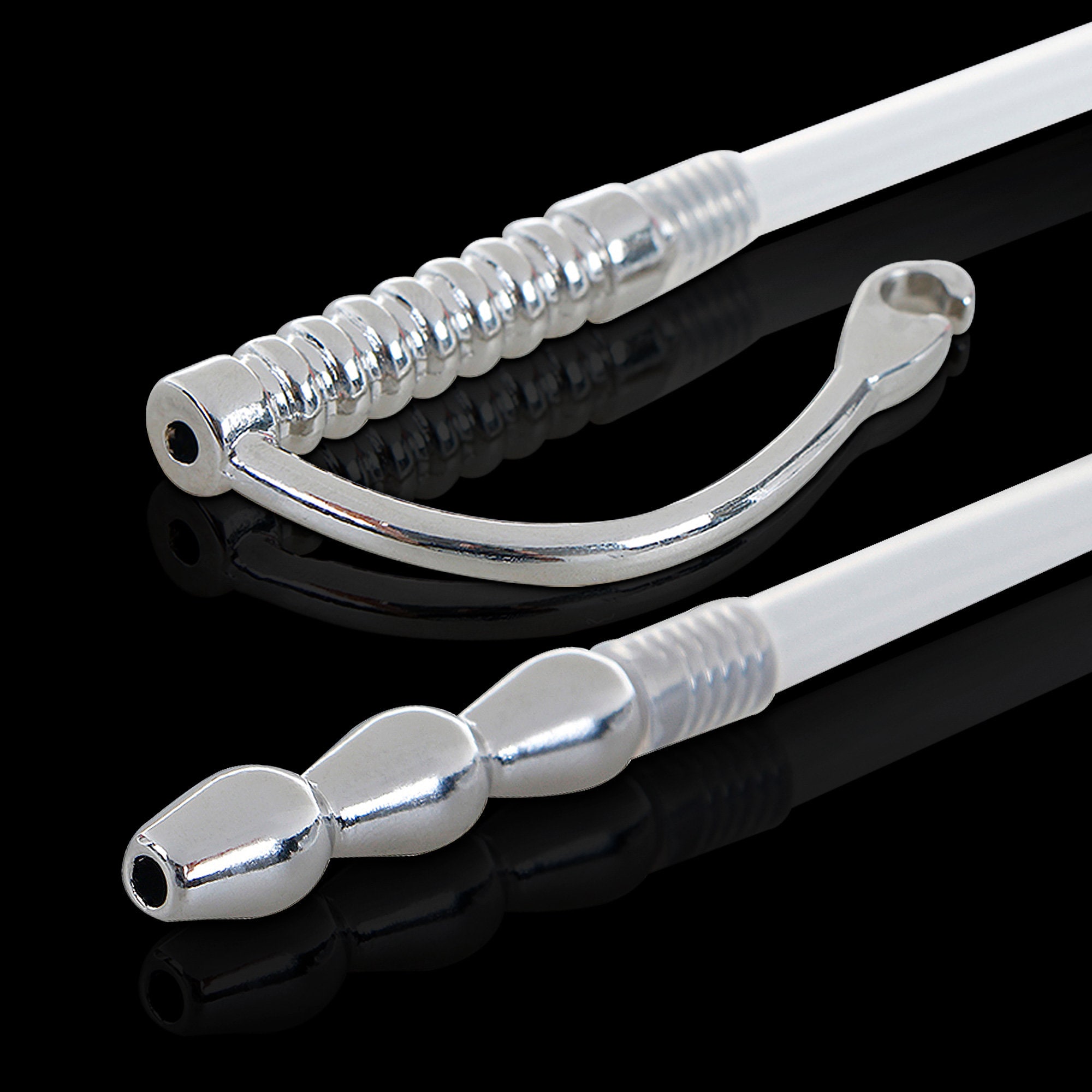 Steel Urethral Plug With Silicone Rings,urethral Dilator,penis Plug - Etsy