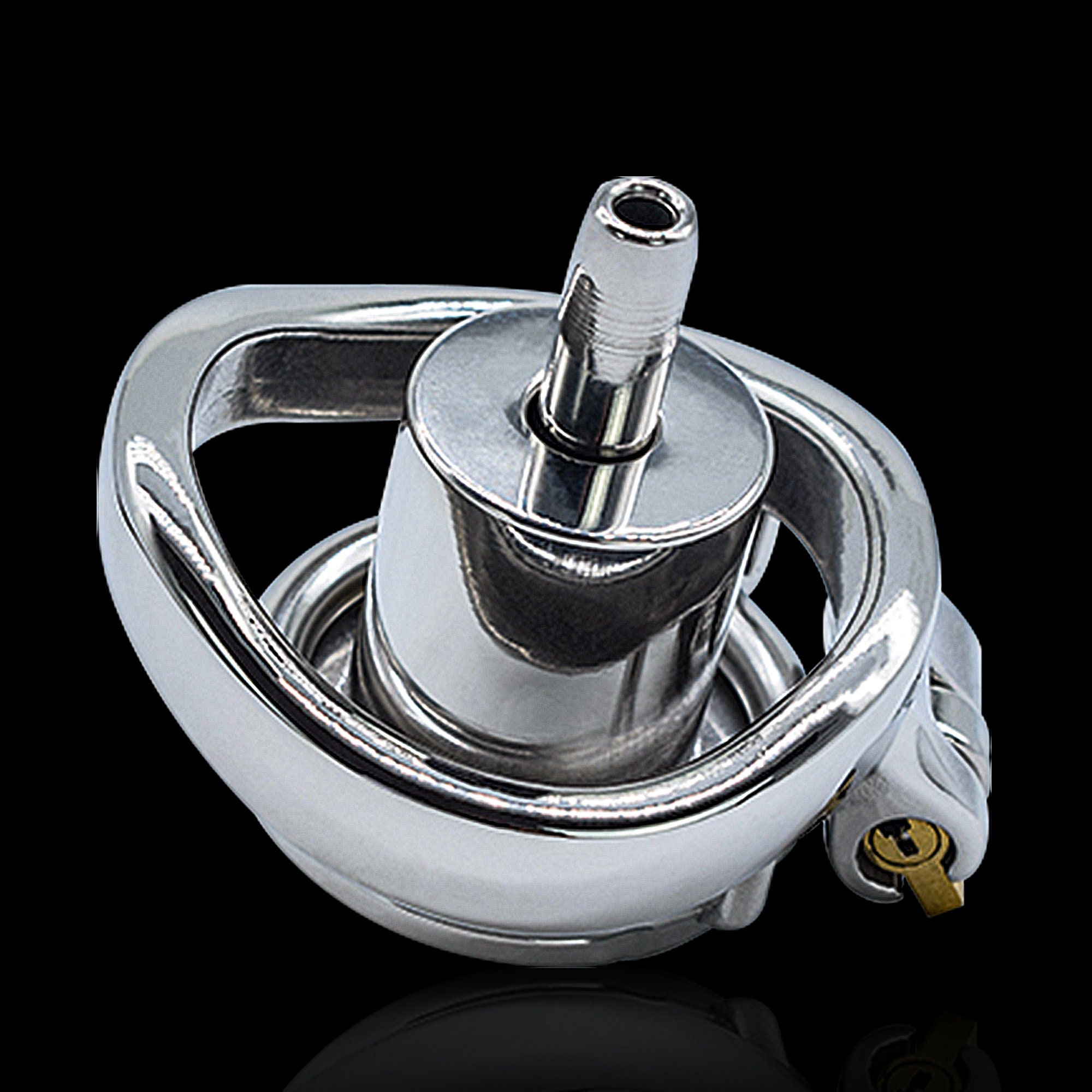 Urethral Penis Tube Negative , Male Chastity Cage Device With ...